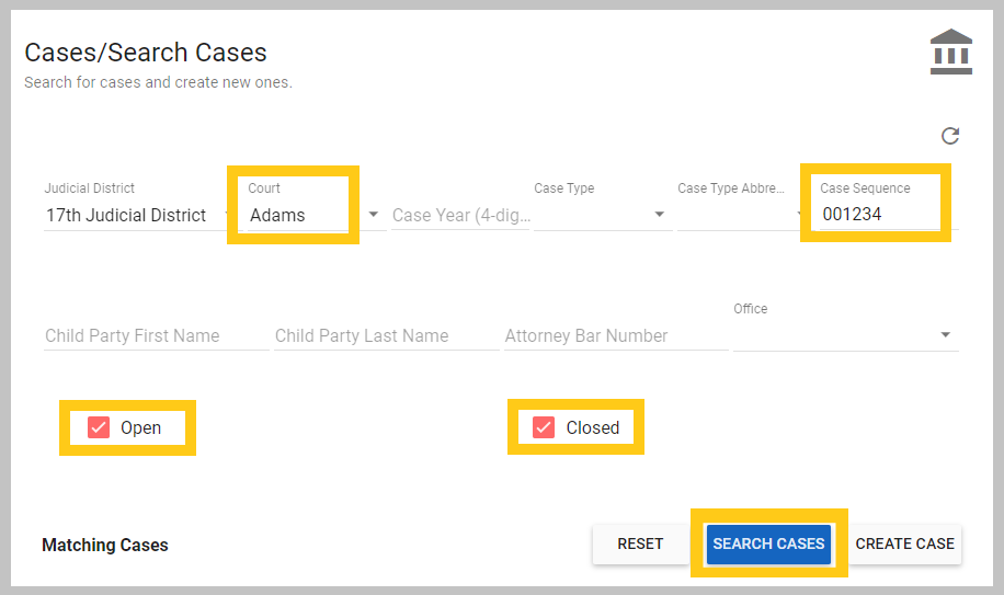 Trouble Appointing to a Case – OCR CARES Help Center